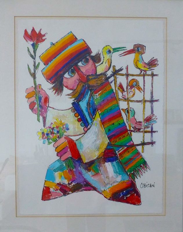 Untitled | Artist Jovan Obican Period Oil Painting