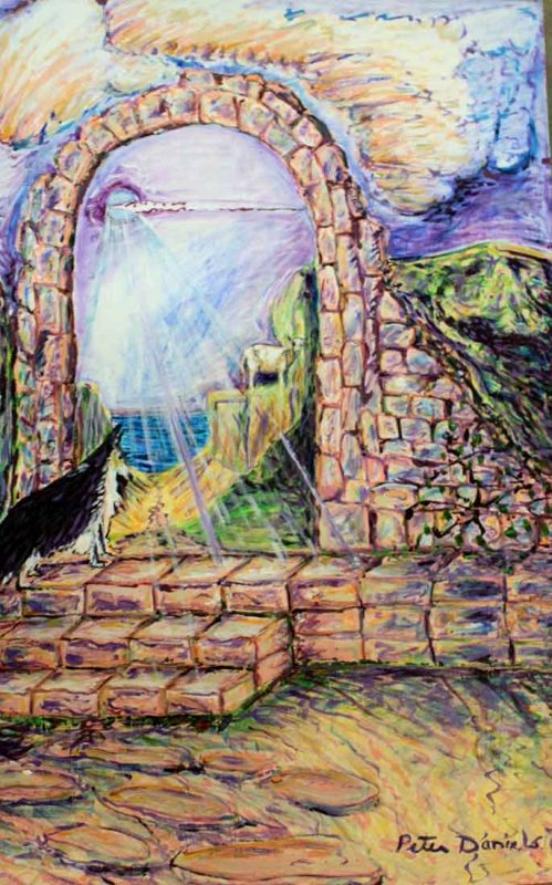 Faithful | Original Acrylic Painting By Artist Peter Daniels