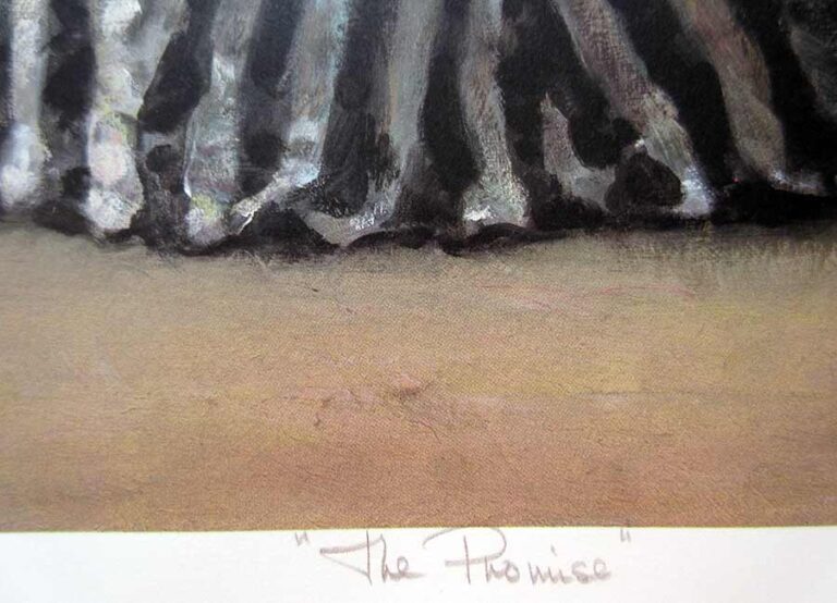 Art Print Lithographic | The Promise - By Artist Alan Maley