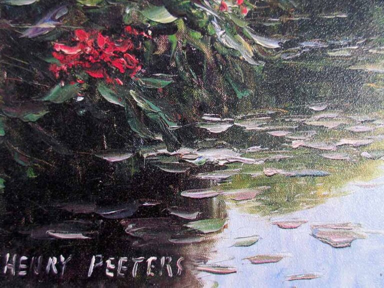 Henry Peeters Artist | Litchfield Arbor - Giclee On Canvas