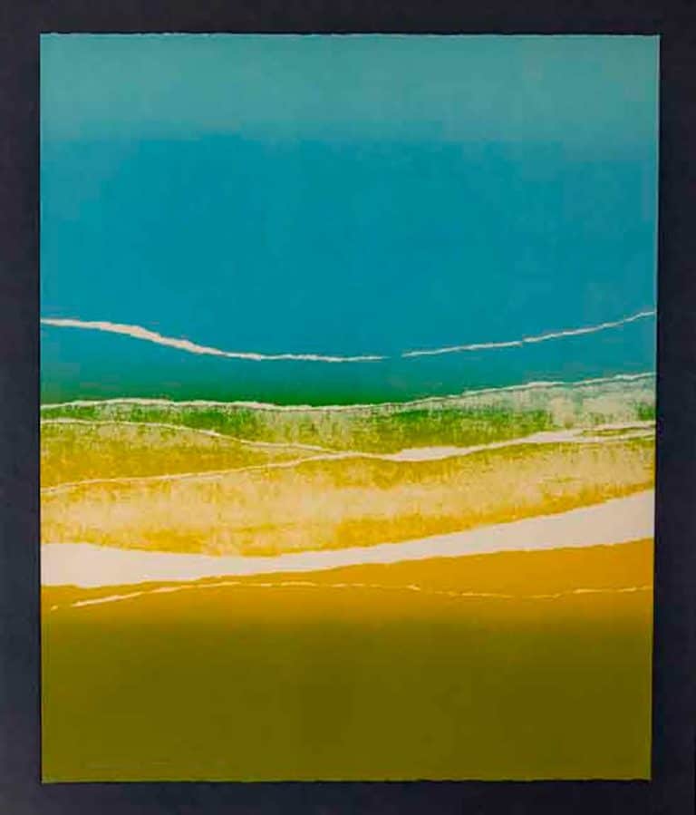 Arthur Secunda Art Print | Marshlands From Above Lithograph